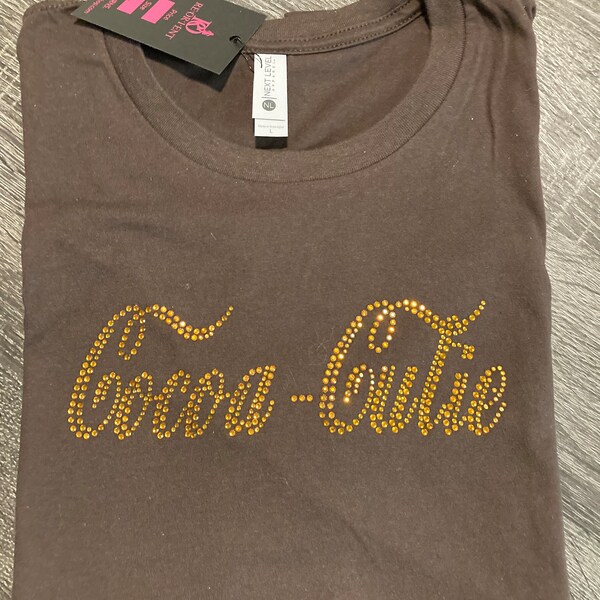 Rhinestone Tee - Etsy