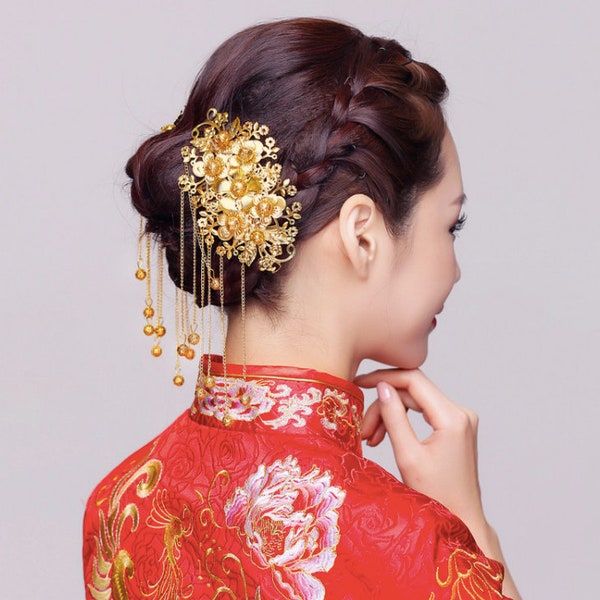 Oriental Hair Comb - Etsy