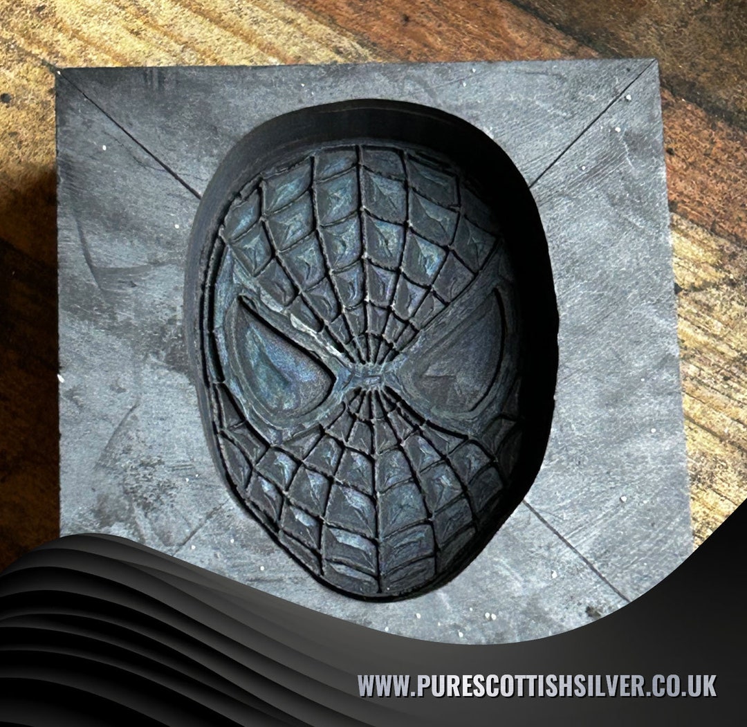 Spiderman Graphite Mold: Metal Casting Tool for DIY Jewelry - Etsy