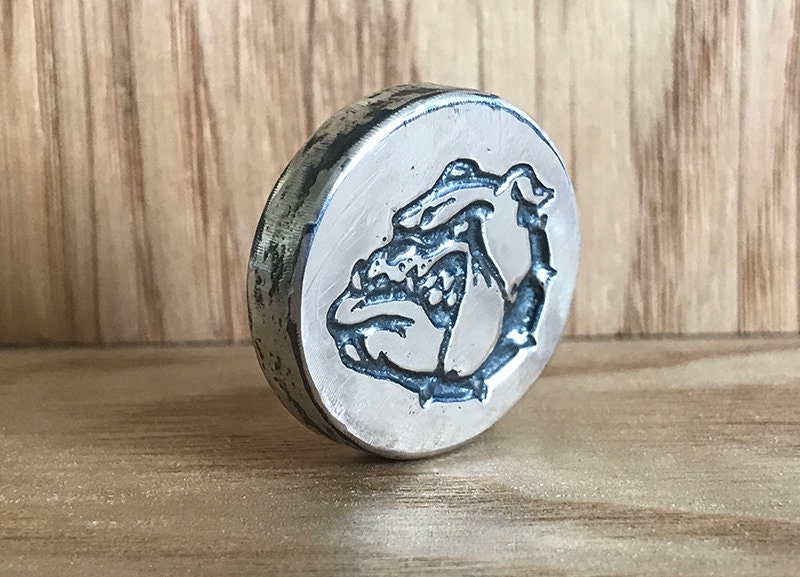British Bulldog Round 1 Oz Silver Bullion - Etsy