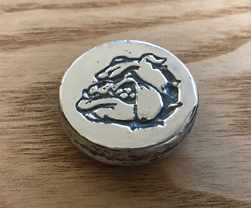 British Bulldog Round 1 Oz Silver Bullion - Etsy