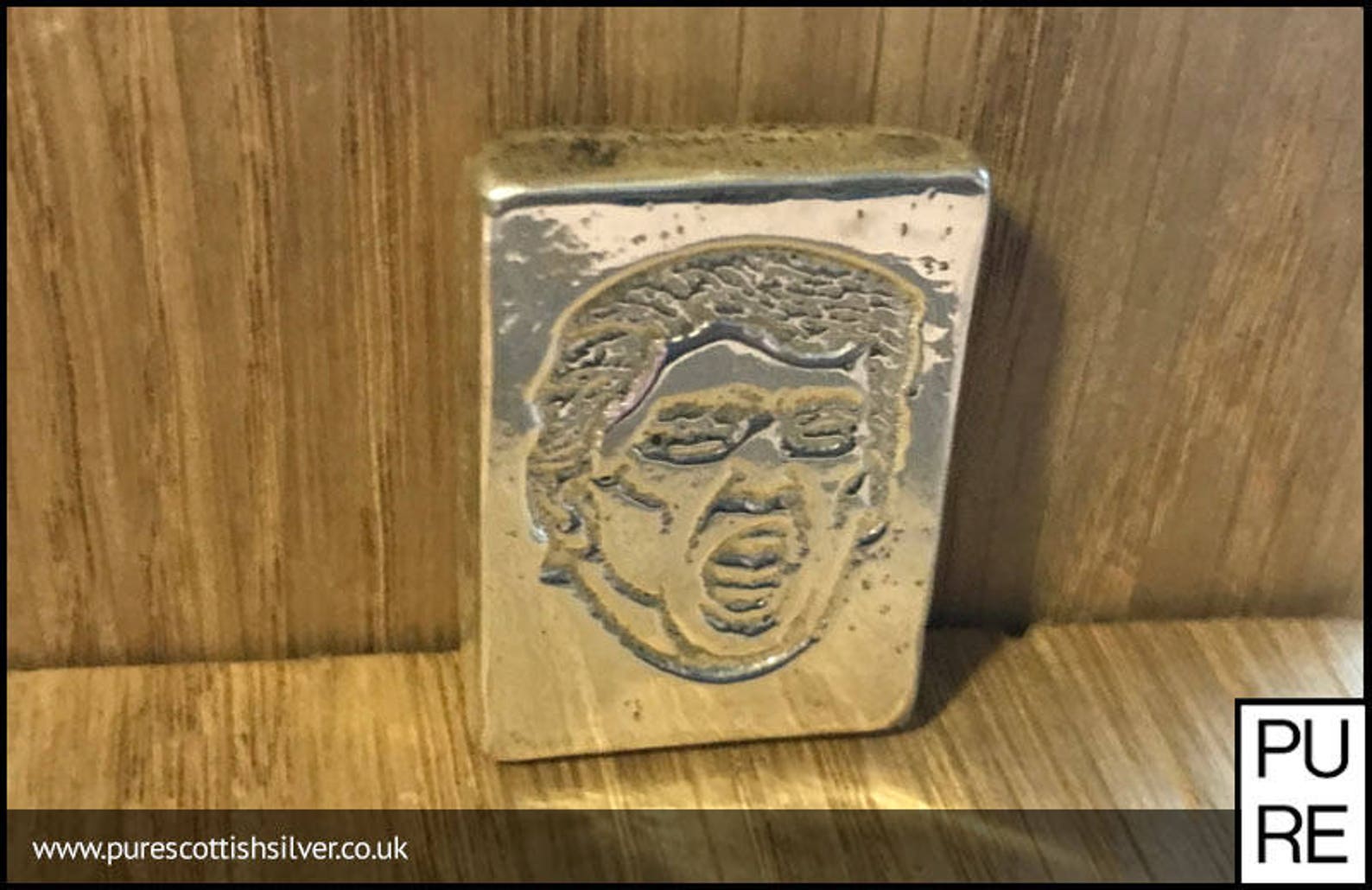 2 Oz Silver Handpoured Trump Bar - Etsy