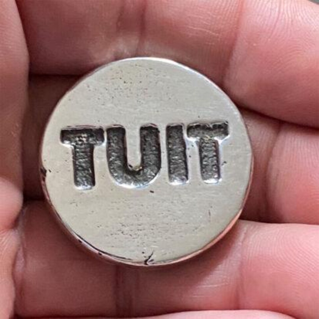 2 Troy Oz "a Round Tuit" Coin, Silver Round, Handmade From Scotland ...