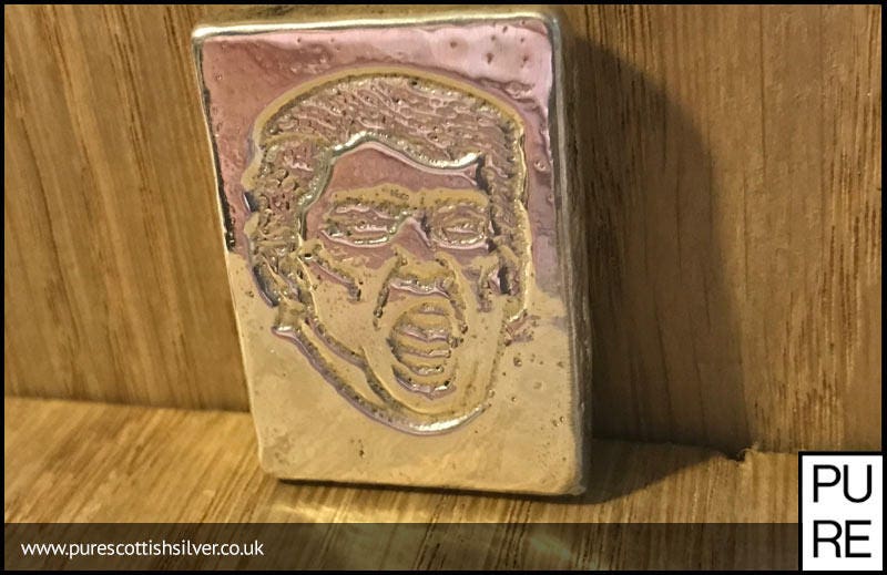 2 Oz Silver Handpoured Trump Bar - Etsy