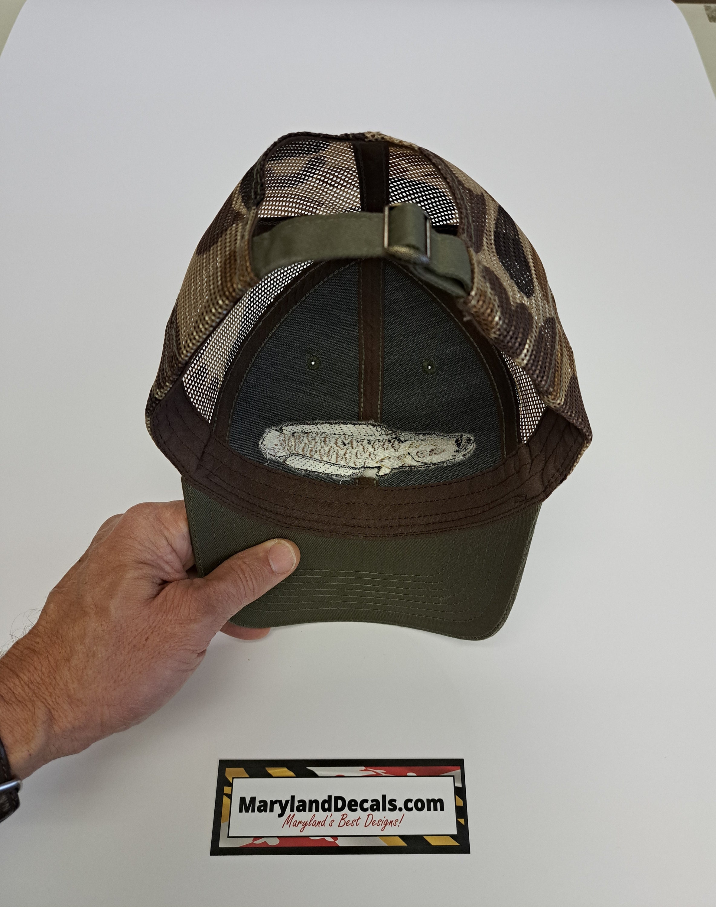 SNAKEHEAD FISH HAT Green & Camo Quality Embroidered Fishing Hat - Etsy