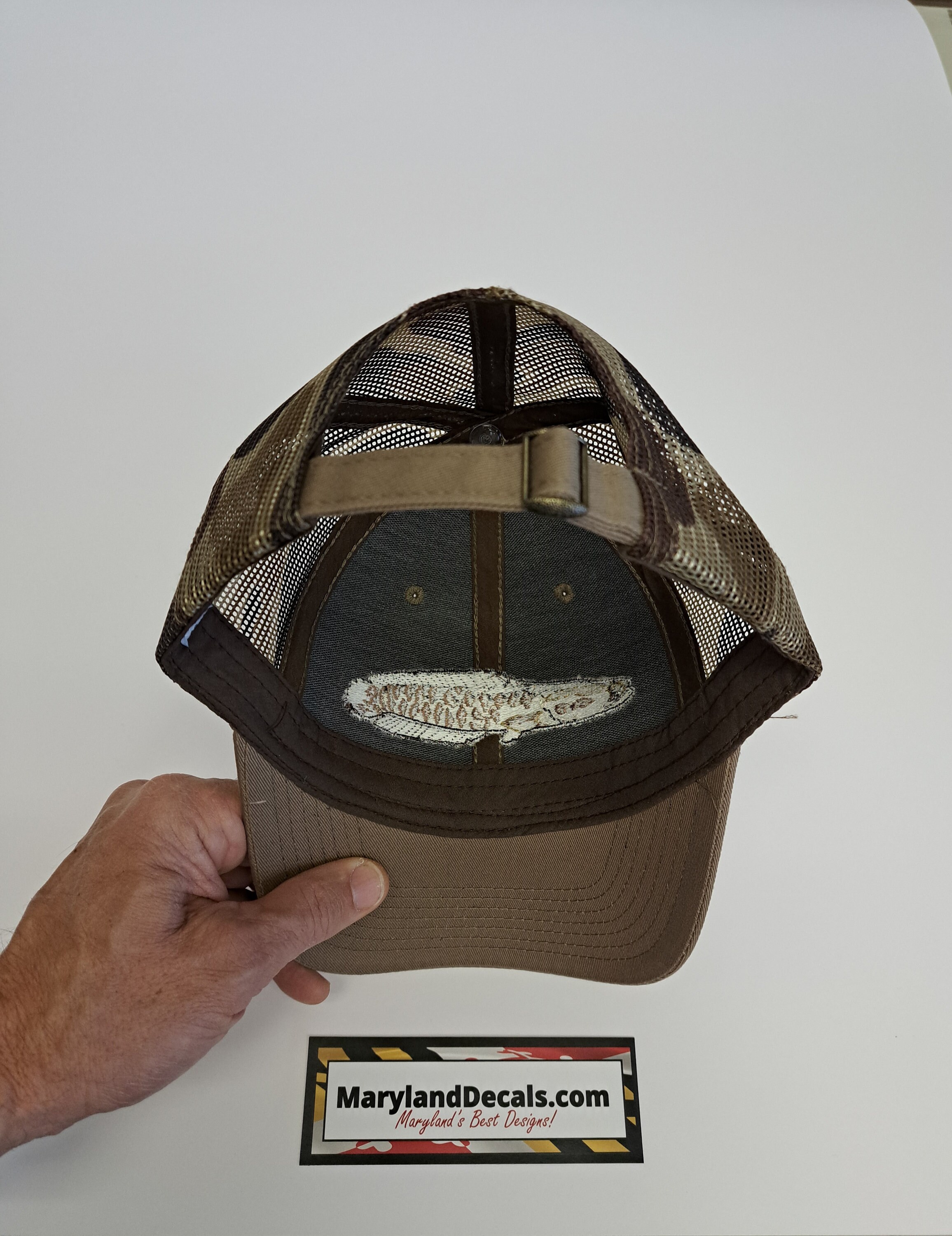 SNAKEHEAD FISH HAT Brown & Camo Quality Embroidered Fishing Hat - Etsy