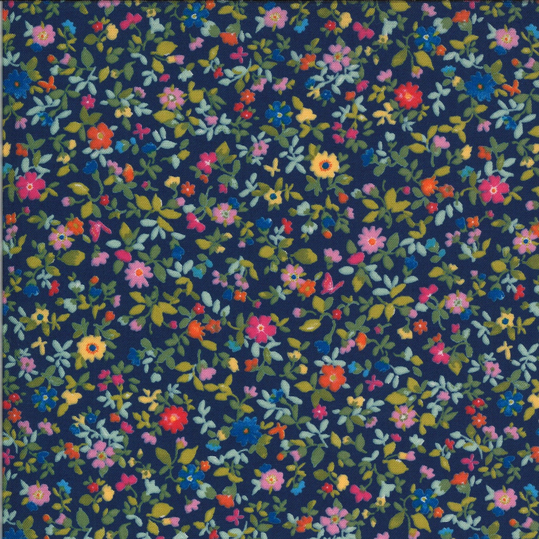 Lulu Packed Floral Multiple Colors From Moda by Chez - Etsy