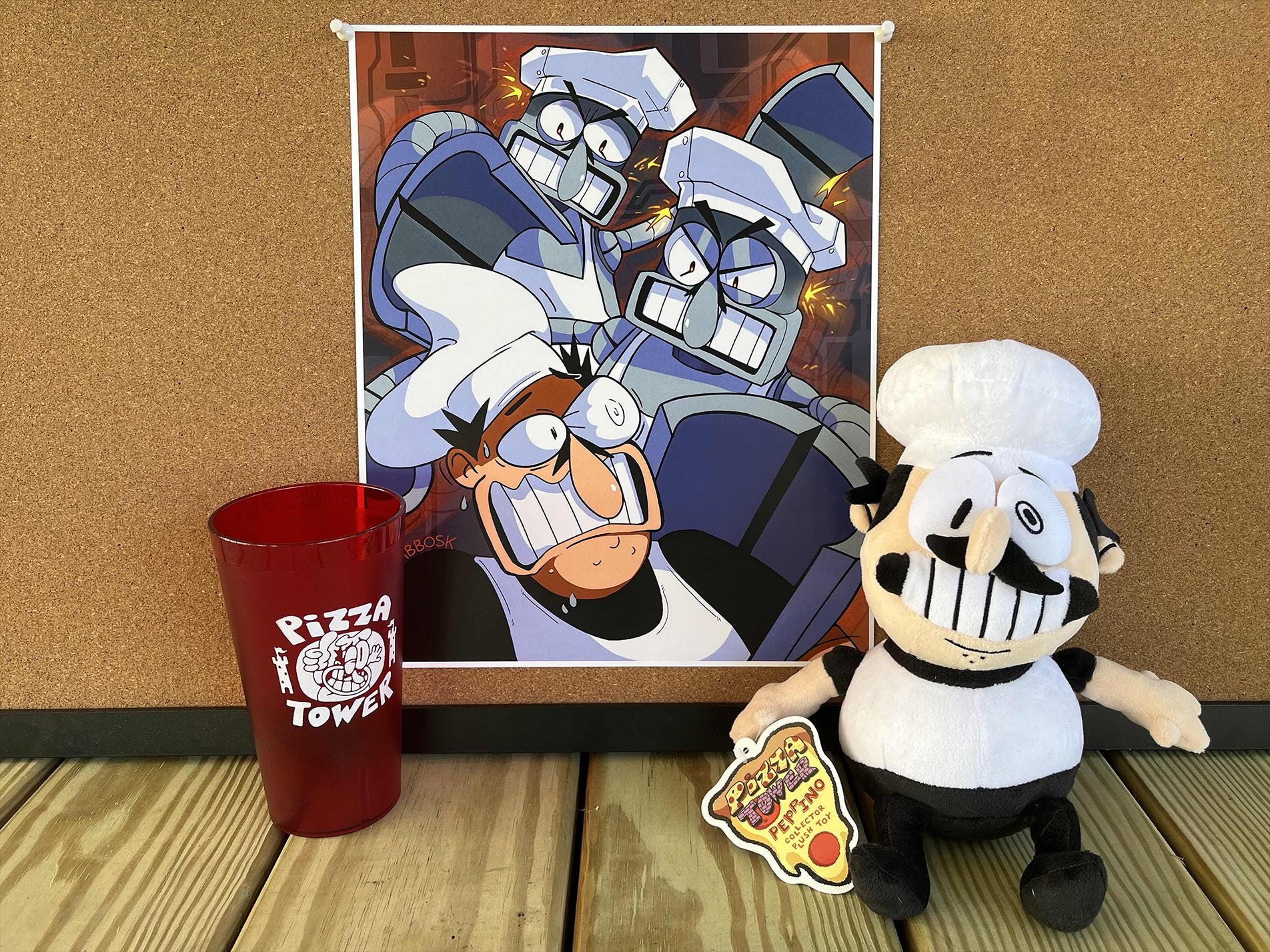 Peppibot Factory - Pizza Tower 11 X 14'' Art Print - Etsy