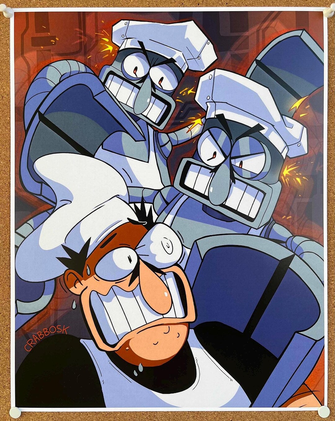 Peppibot Factory - Pizza Tower 11 X 14'' Art Print - Etsy