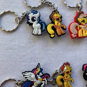 My Little Pony Keyrings/keychains | Cartoon Cute Emo Kids Goth Fun Jake ...