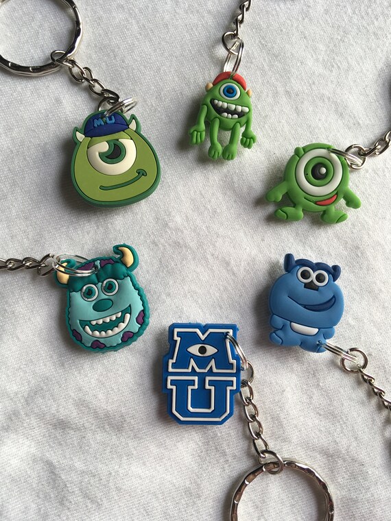 Monsters Inc Keyrings/Keychains cartoon cute emo kids goth | Etsy