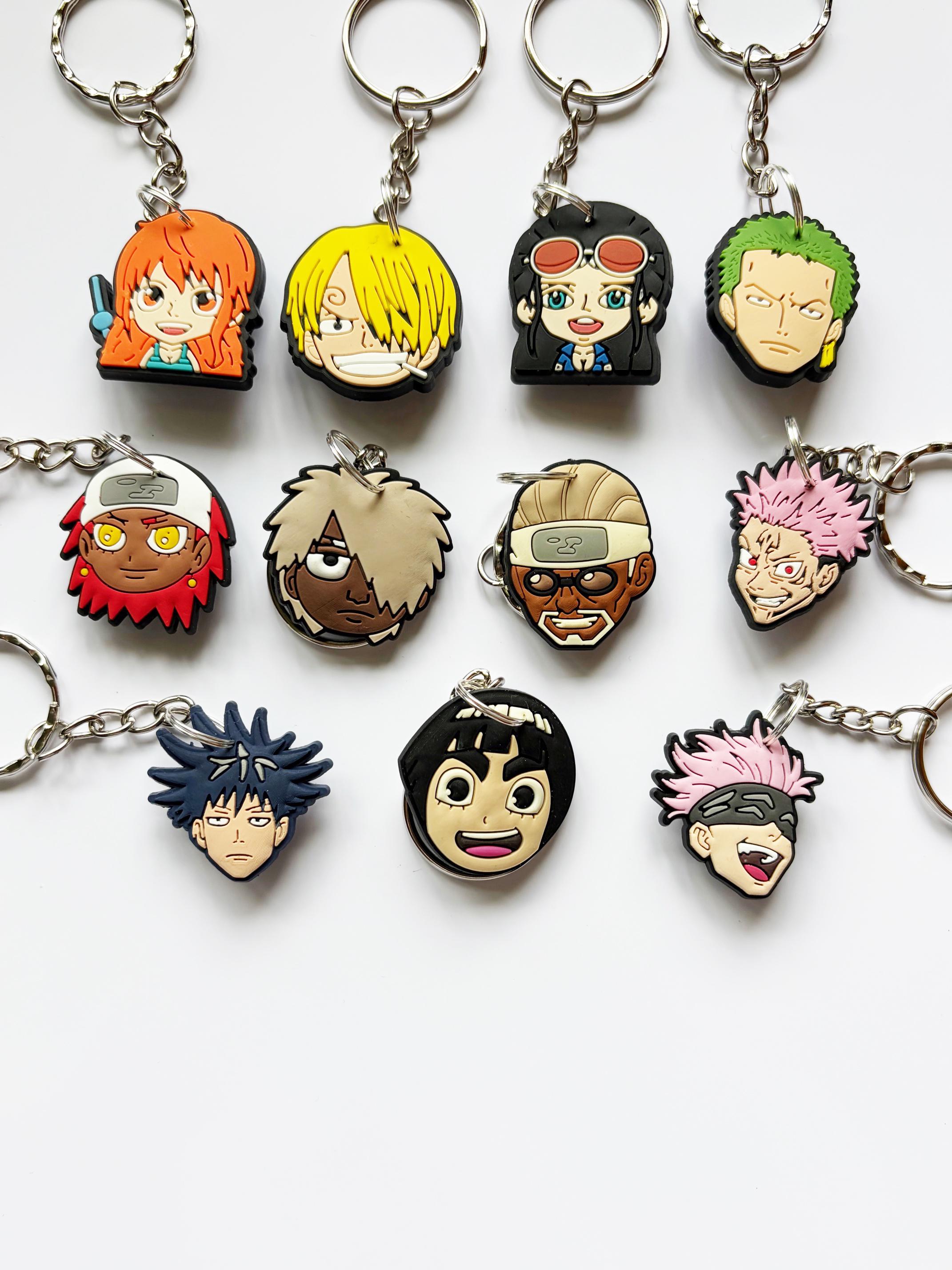 Anime Manga Keyring / Keychains | Cartoon Cool TV - Etsy