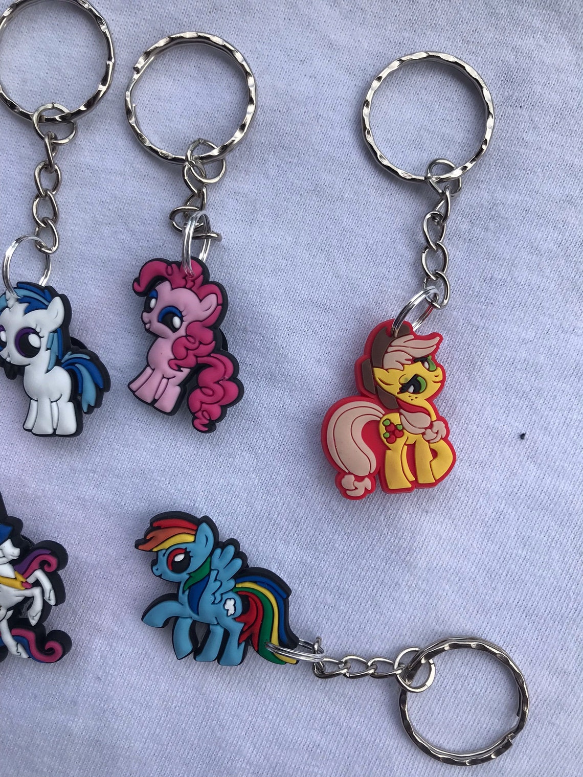 My Little Pony Keyrings/keychains Cartoon Cute Emo Kids Goth - Etsy