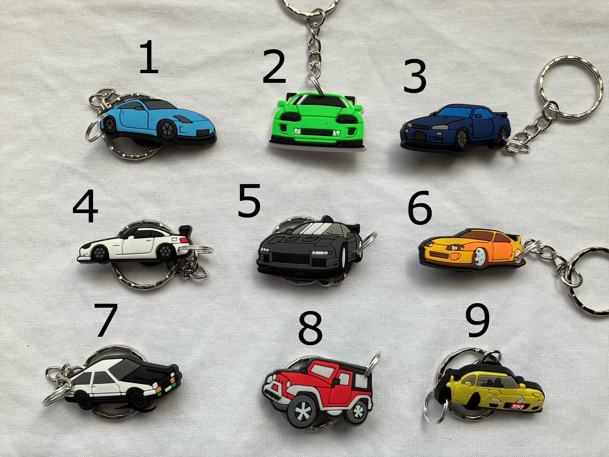 Sports Car and Truck Custom Keyrings/keychains | Cars Sports Cars Fast ...