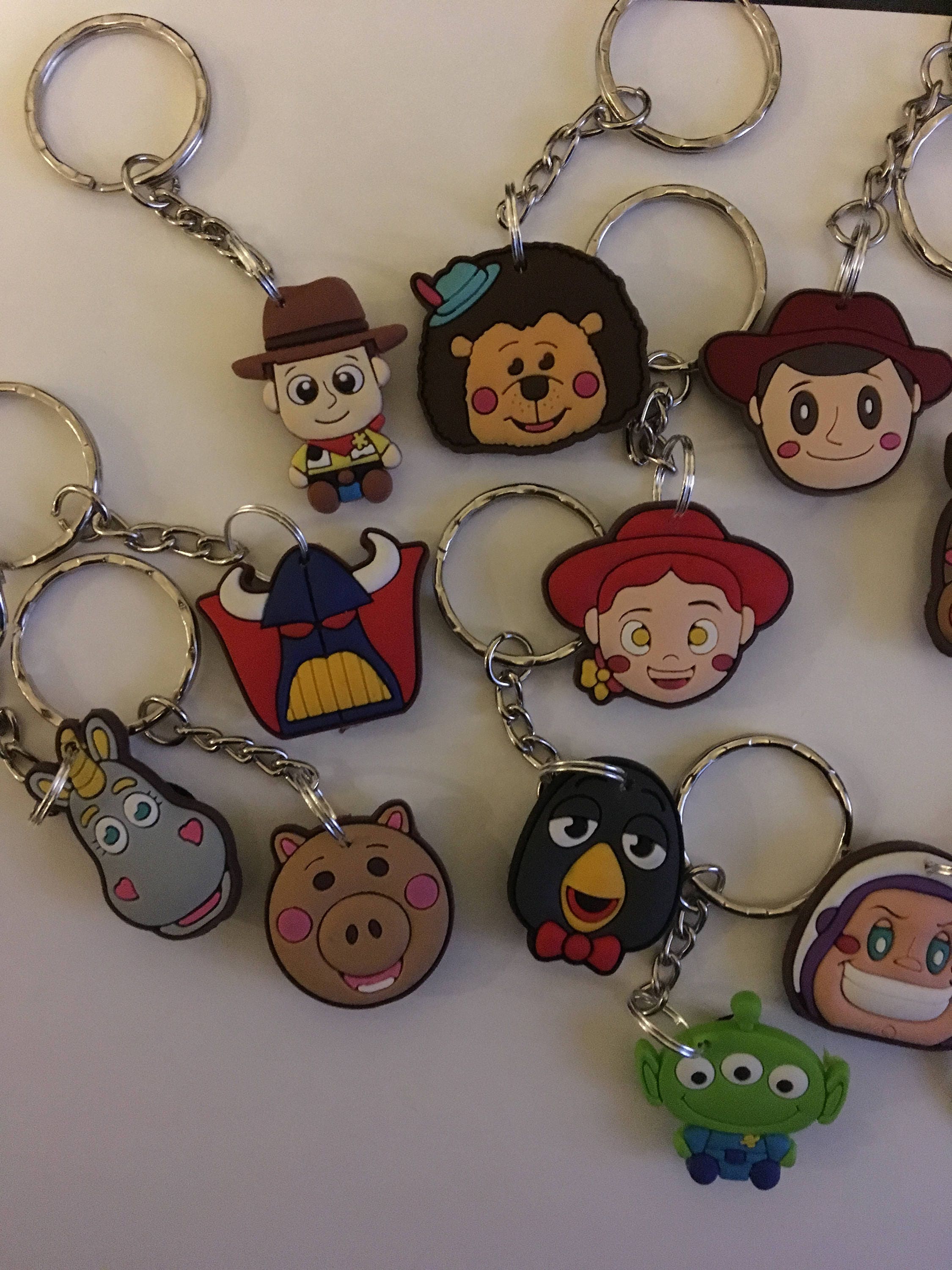 Toy Story Keyrings/keychains Cartoon Cute Emo Kids Goth Fun | Etsy