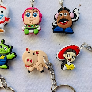 Toy Story Keyrings/keychains | Cartoon Cute Emo Kids Goth Fun Jake Finn ...