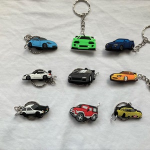 Sports Car and Truck Custom Keyrings/keychains | Cars Sports Cars Fast ...