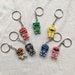 Power Rangers Keyrings/keychains | Cartoon Cute Emo Kids Goth Fun Jake ...