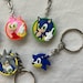 Sonic the Hedgehog Keyrings/keychains | Cartoon Cute Emo Kids Goth Fun ...