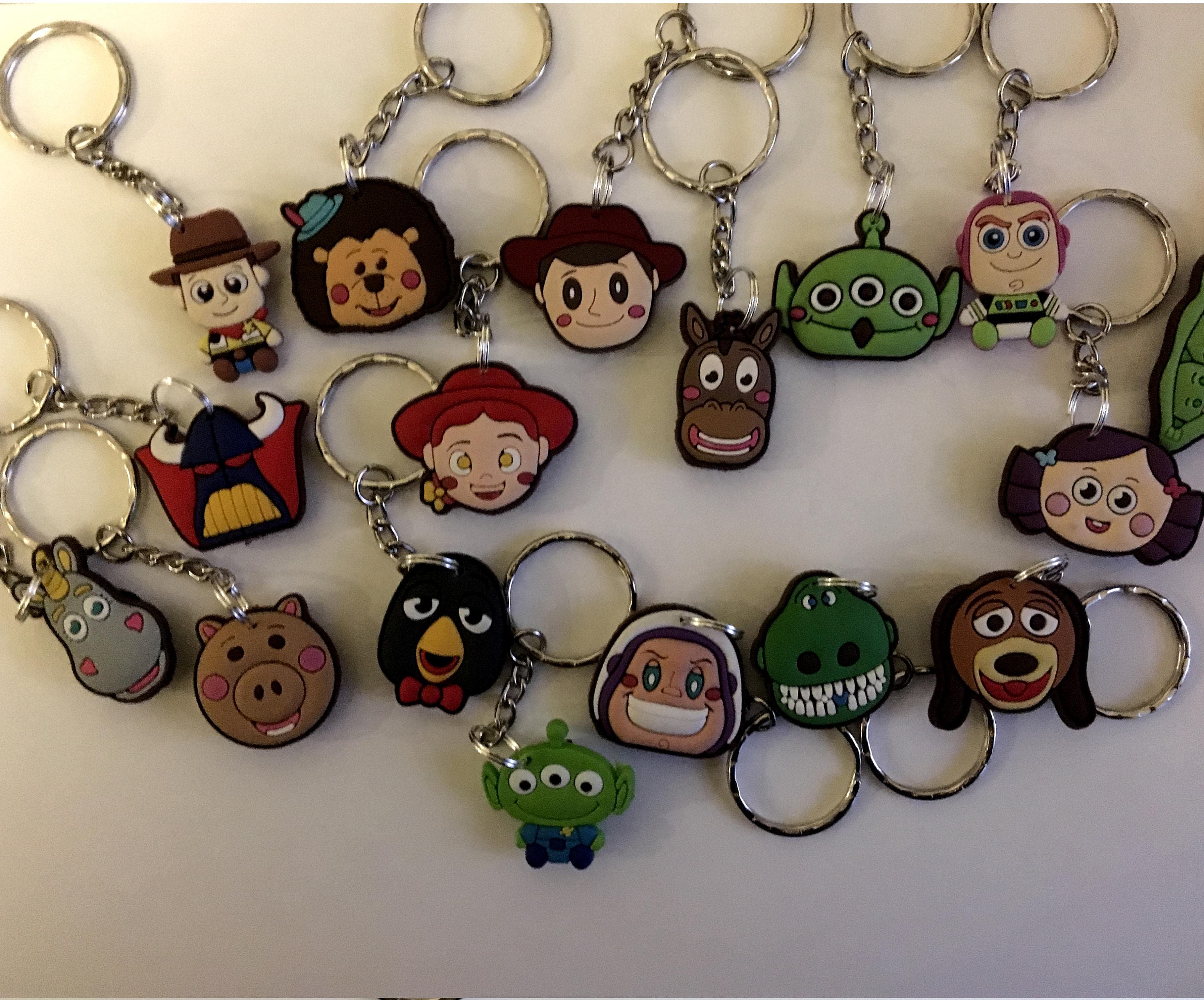 Toy Story Keyrings/keychains Cartoon Cute Emo Kids Goth Fun | Etsy