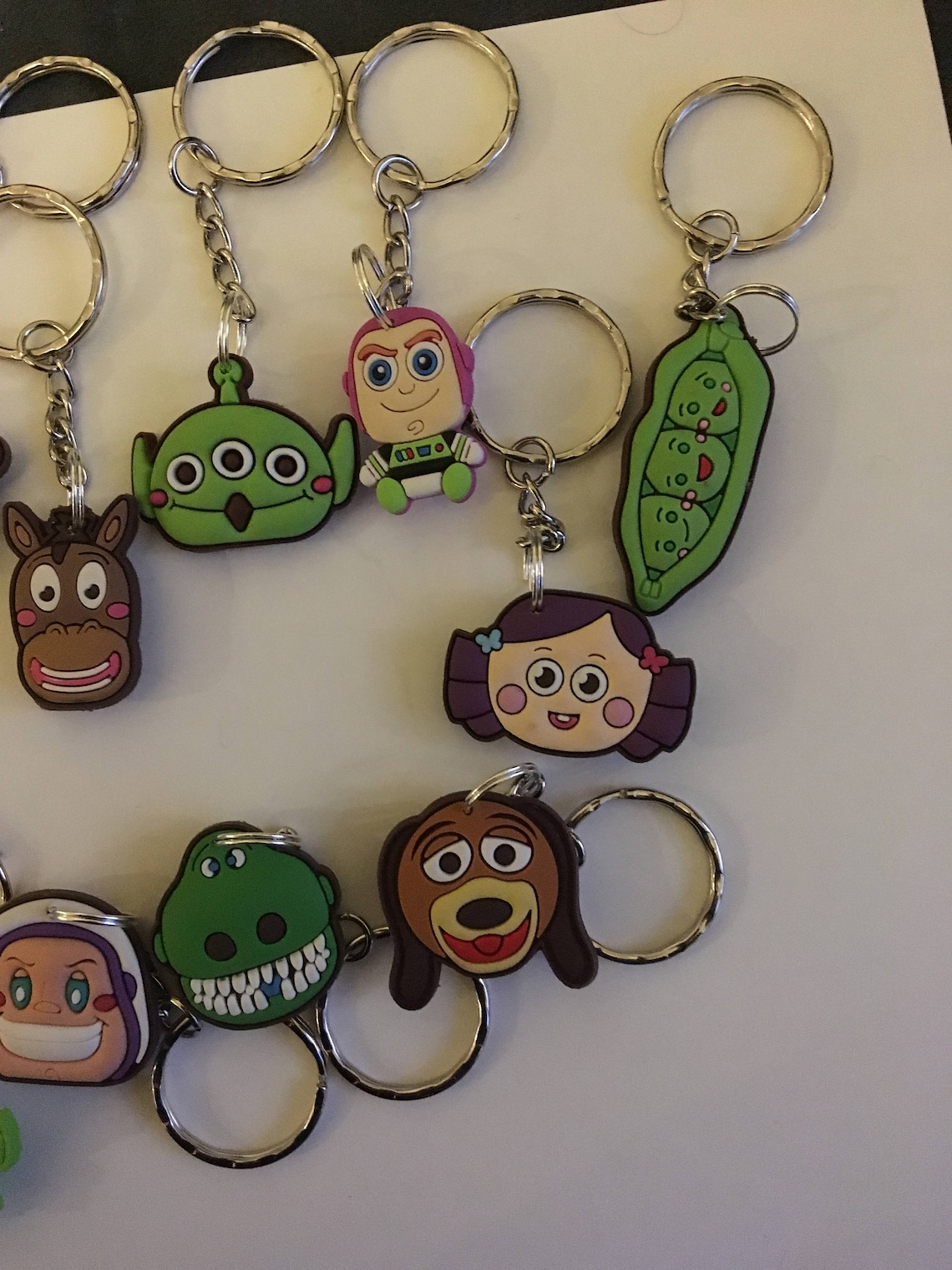 Toy Story Keyrings/keychains Cartoon Cute Emo Kids Goth Fun - Etsy