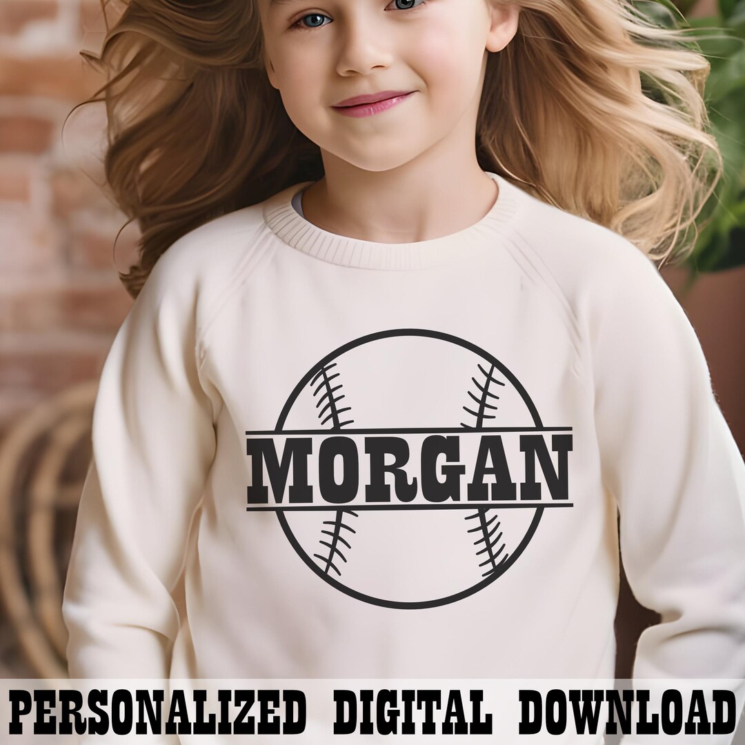 Personalized Baseball Namesake SVG, Made to Order, Sports Cut File ...