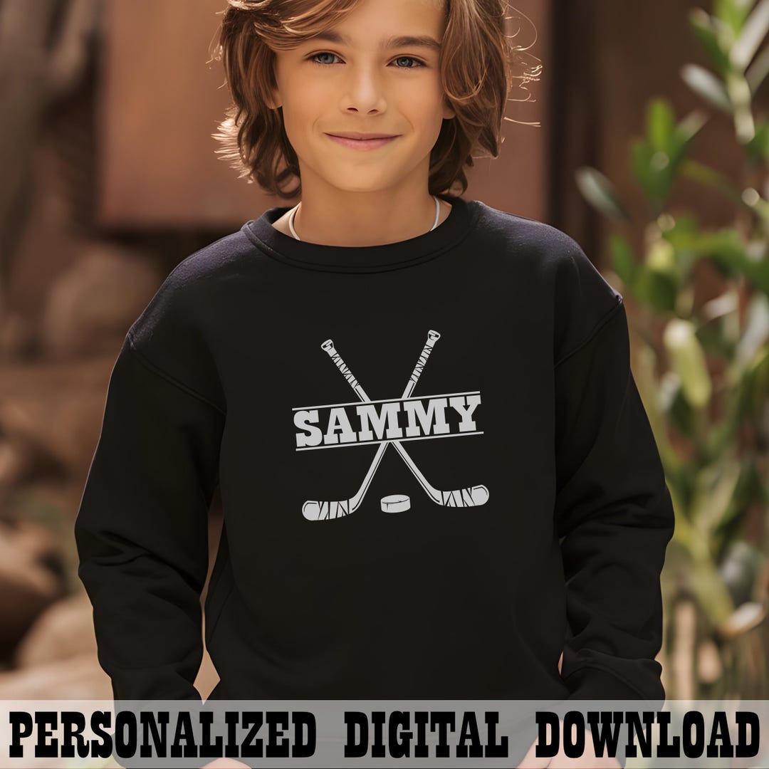 Personalized Hockey Namesake SVG, Made to Order, Sports Cut File, Laser ...
