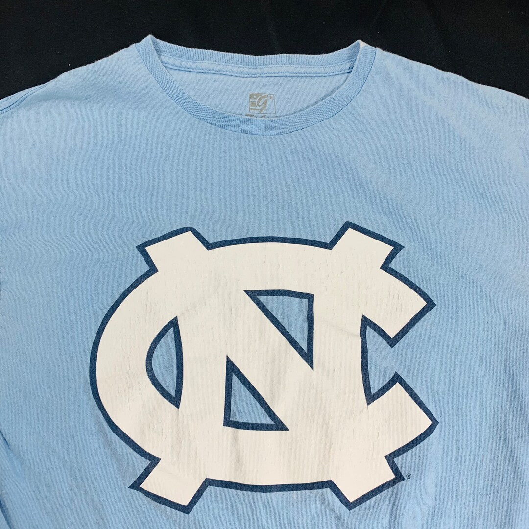 UNC Tar Heels Basketball Carolina Blue Long Sleeve T-shirt Sz Women's ...