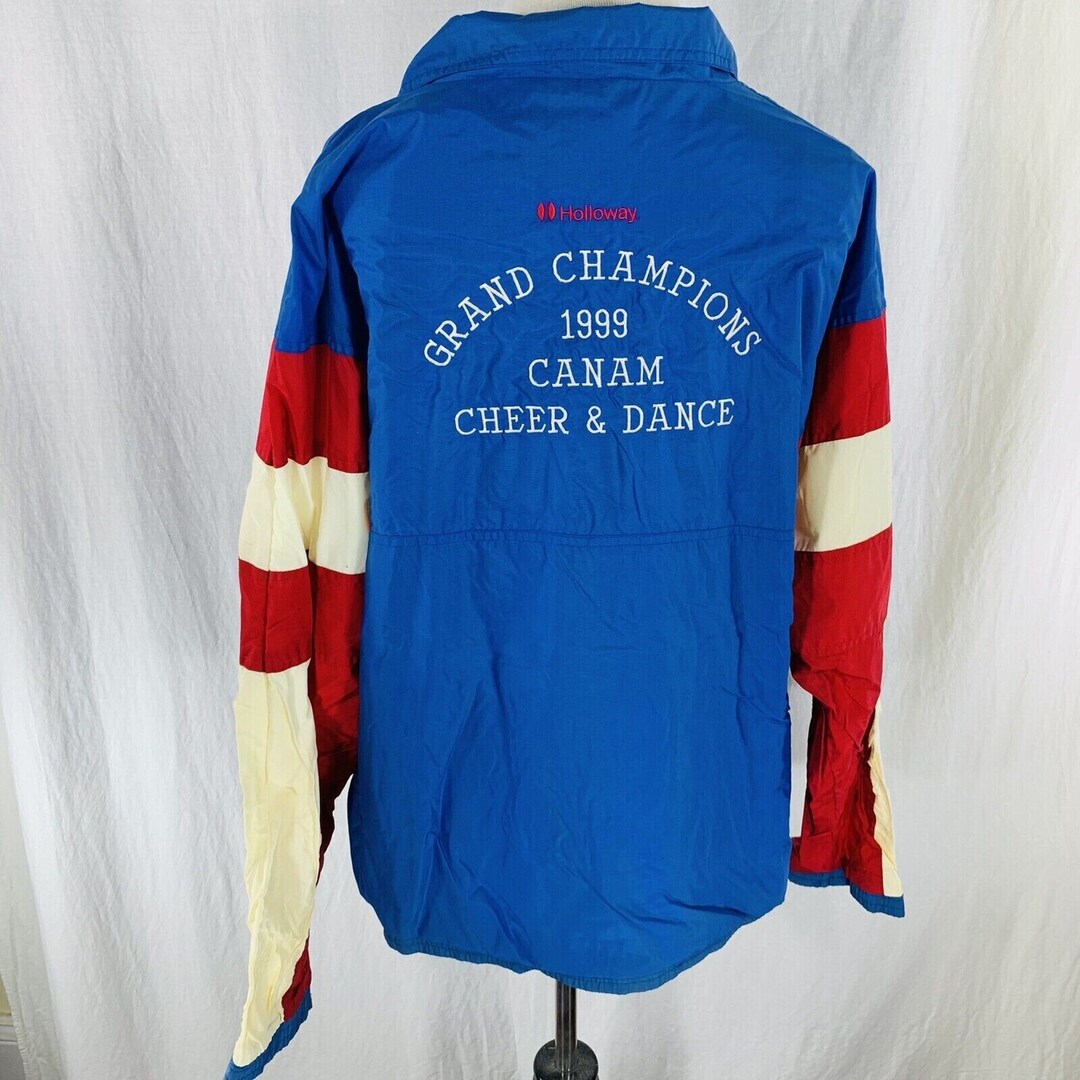 Vintage 1999 CANAM Cheer & Dance Grand Championship Windbreaker Jacket ...