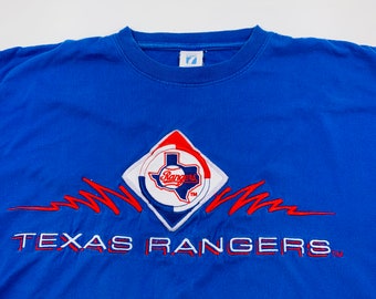 Texas Rangers Vintage Shirt - Etsy