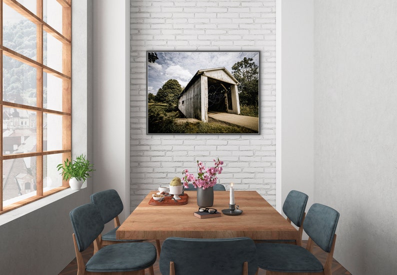 South Denmark Road Covered Bridge Ashtabula County Ohio Northeast Ohio ...