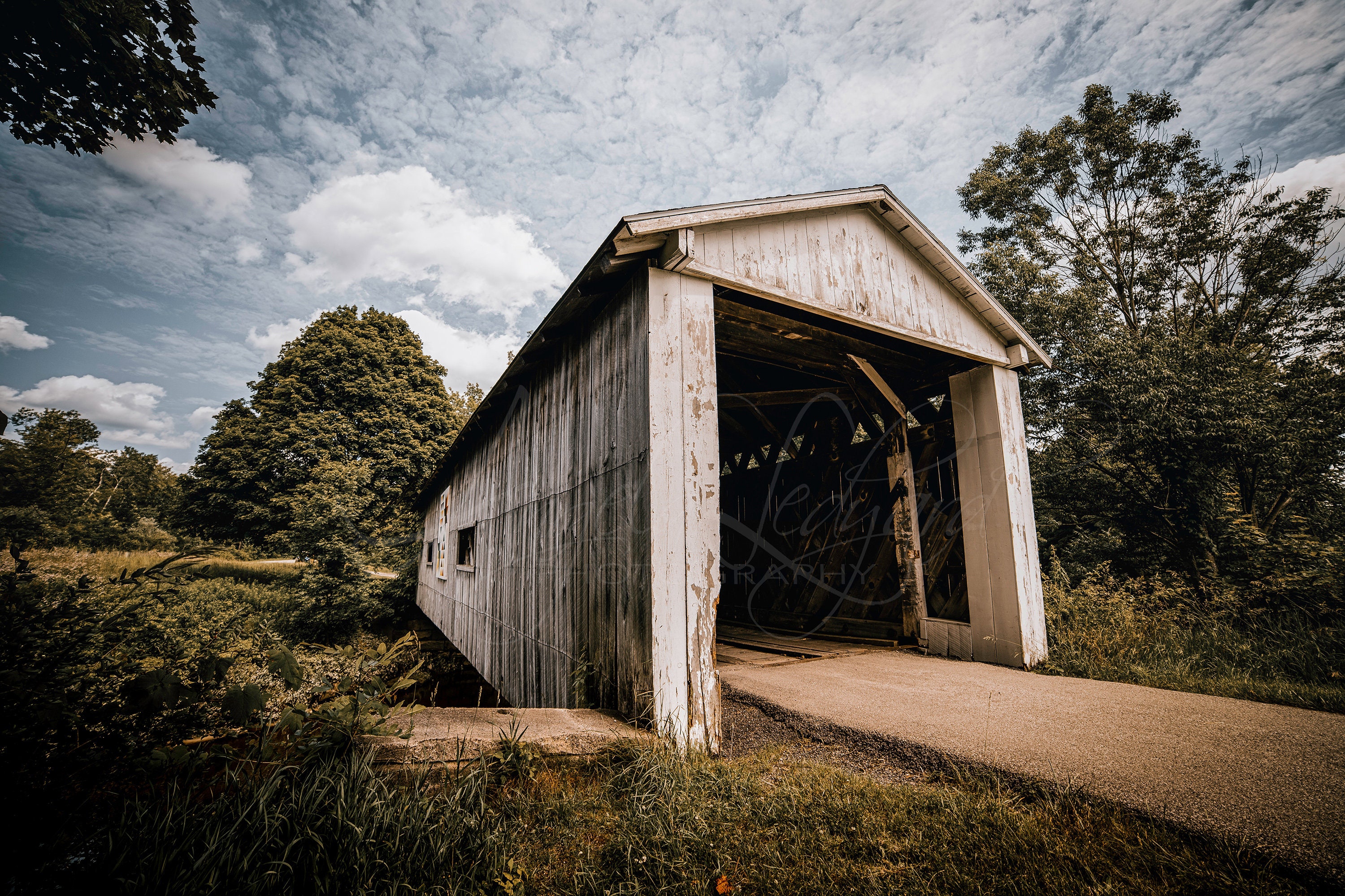 South Denmark Road Covered Bridge Ashtabula County Ohio Northeast Ohio ...