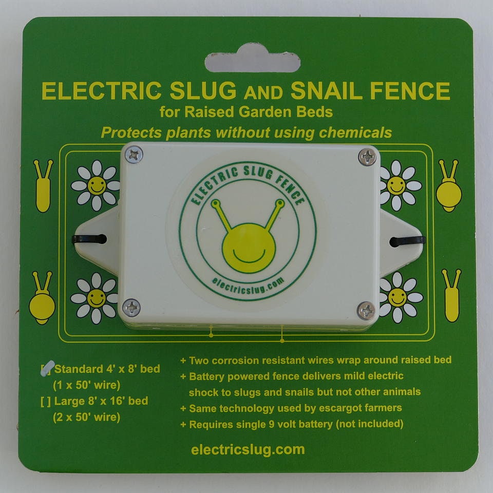 Electric Slug and Snail Fence Kit. Protection for Plants, Easy to Use ...