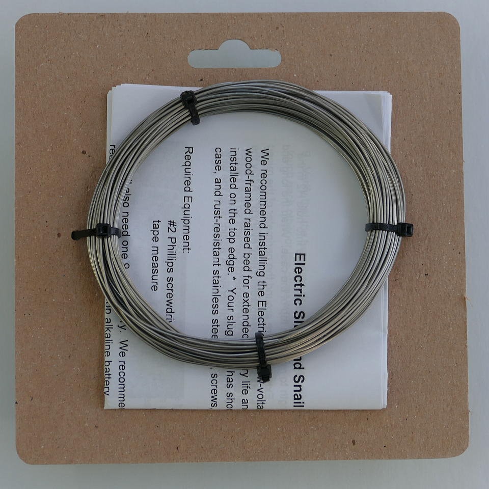 Electric Slug and Snail Fence Kit. Protection for Plants, Easy to Use ...