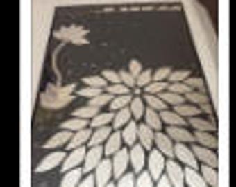 Vintage Foil Art Stained Glass in Geometric/modern Design - Etsy