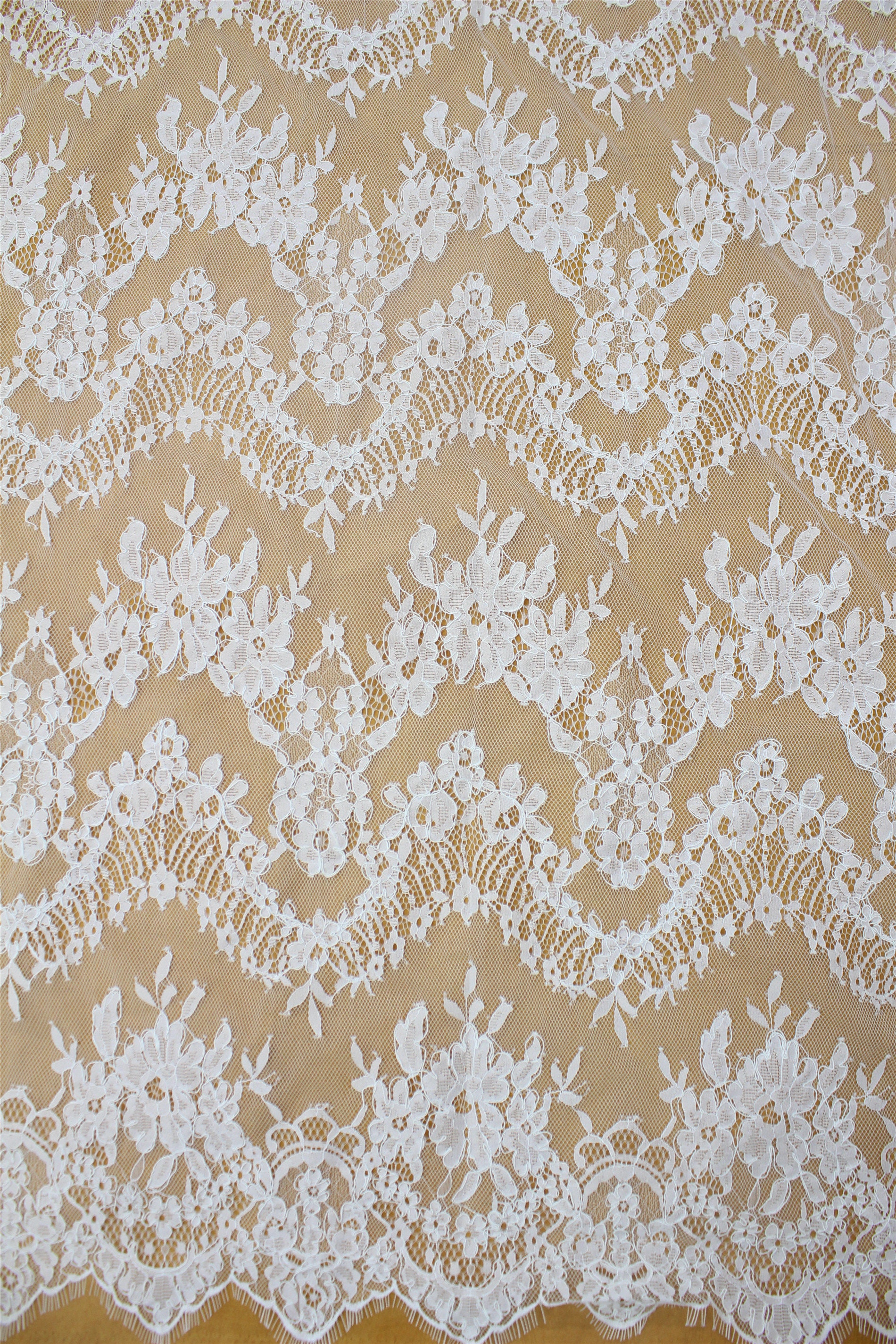 Corded Lace for Bridal Dress.elegant Quality 100% Nylon Lace - Etsy