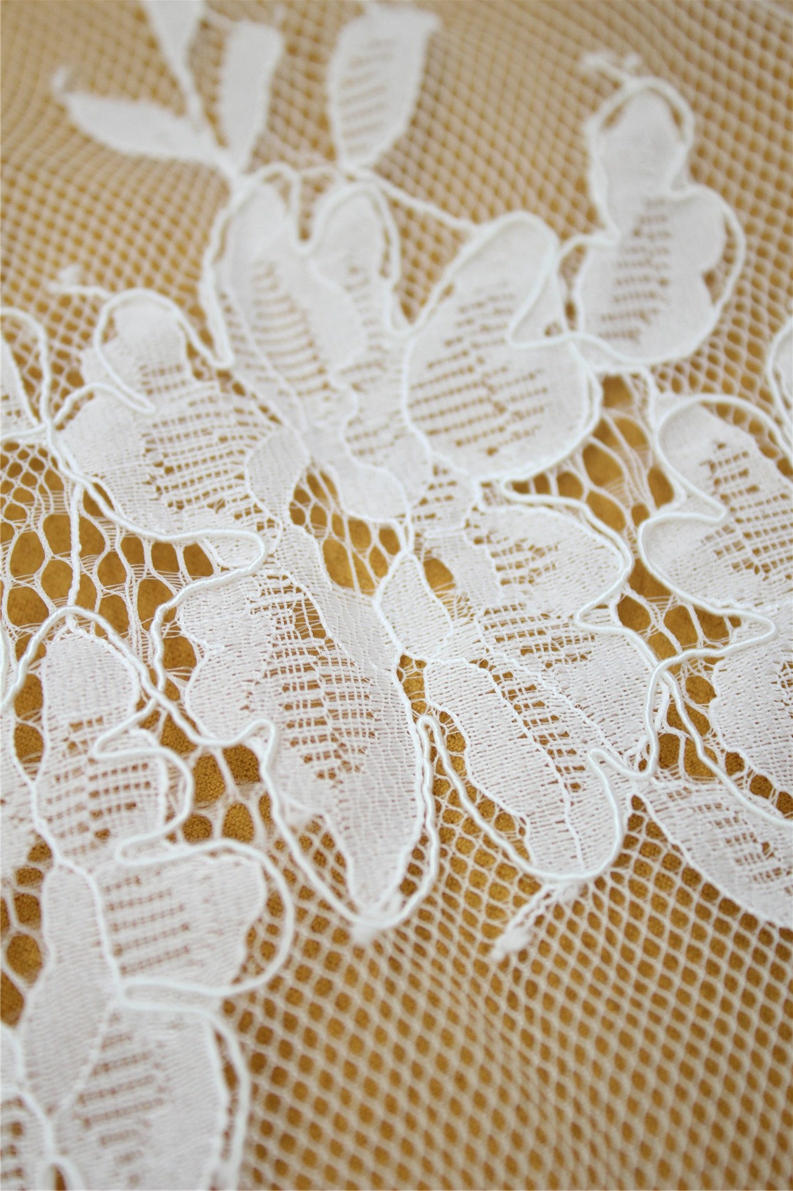 Corded Lace for Bridal Dress.elegant Quality 100% Nylon Lace - Etsy