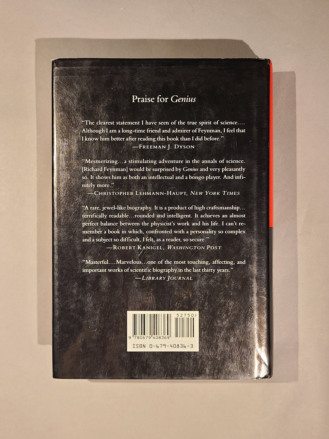 Genius (physics): the Life and Science of Richard Feynman - Signed Book ...