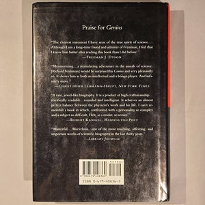 Genius (physics): the Life and Science of Richard Feynman - Signed Book ...