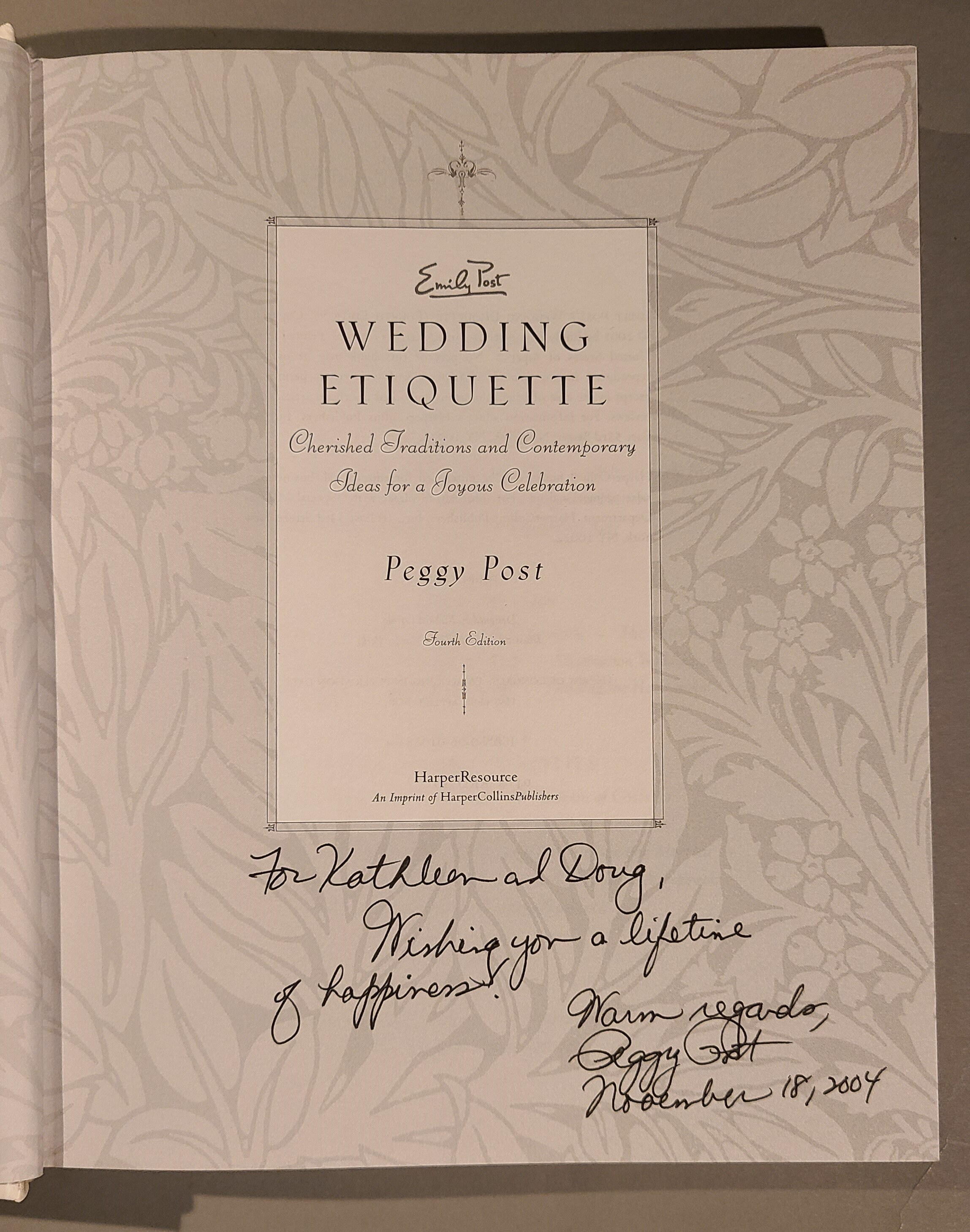 Emily Post's Wedding Etiquette Cherished Traditions and Contemporary ...