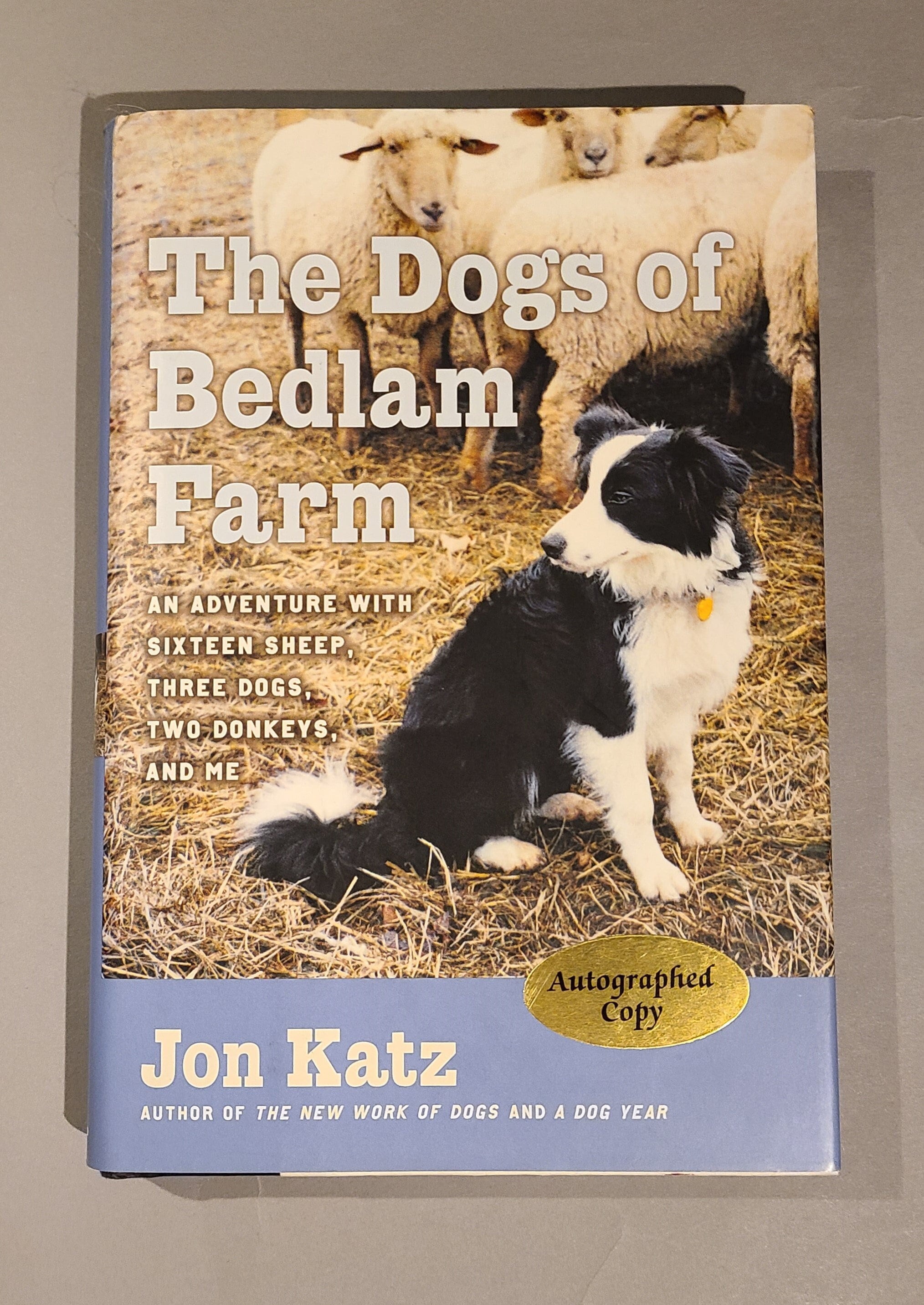 The Dogs of Bedlam Farm - Signed Book by Jon Katz - Etsy
