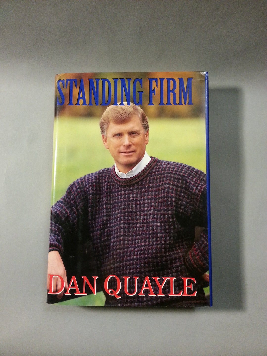 Standing Firm - Signed Book by Dan Quayle - Etsy
