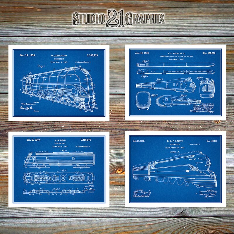 Railroad Decor - Etsy