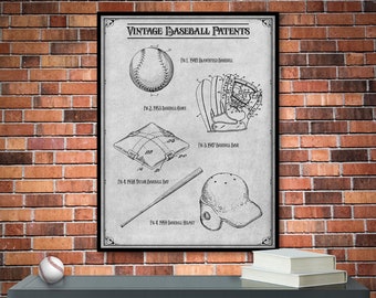 History of Baseball Poster - Etsy