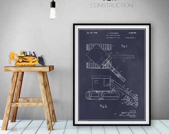 Heavy Equipment Art | Etsy