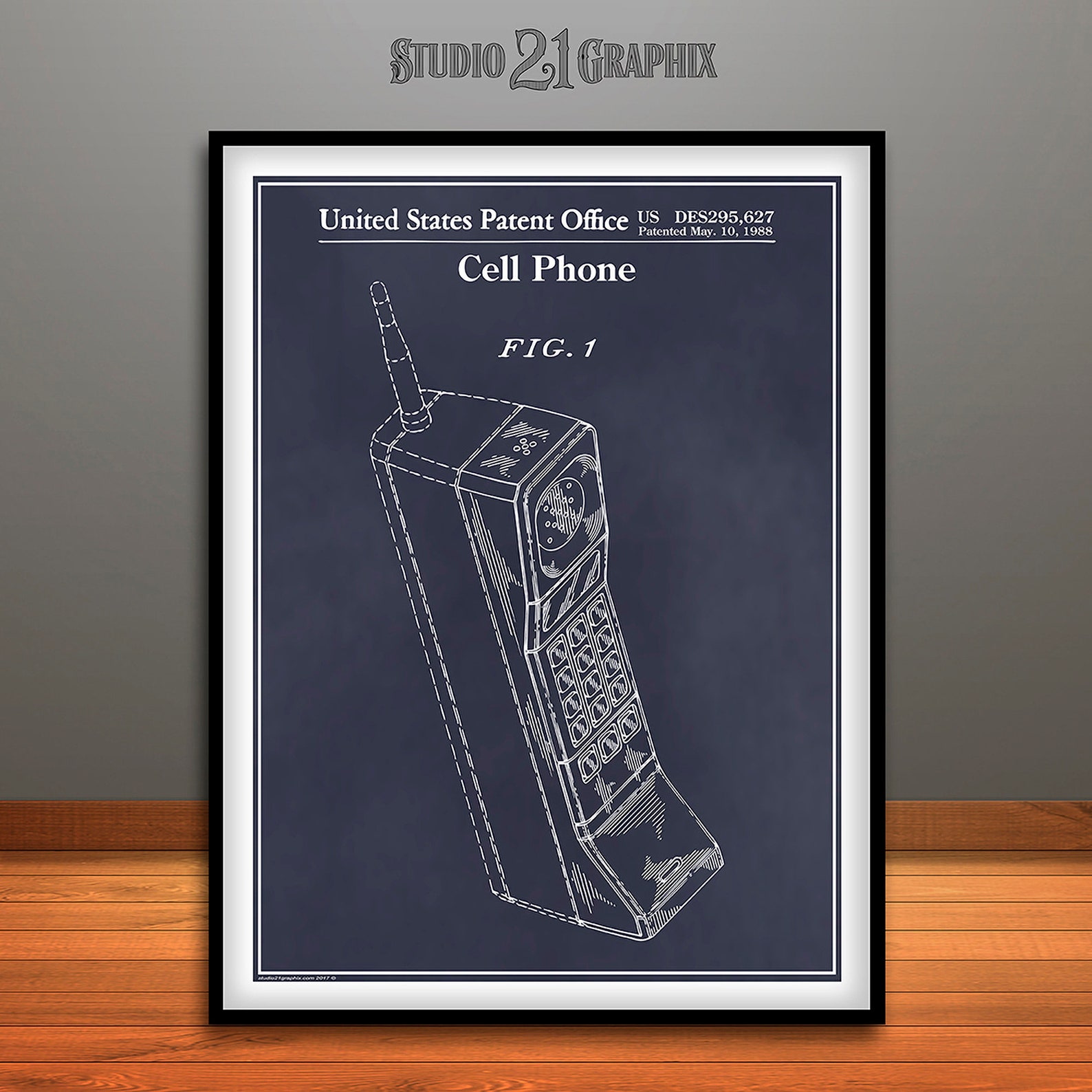 1988 Motorola Cell Phone Patent Print Motorola Cell Phone | Etsy