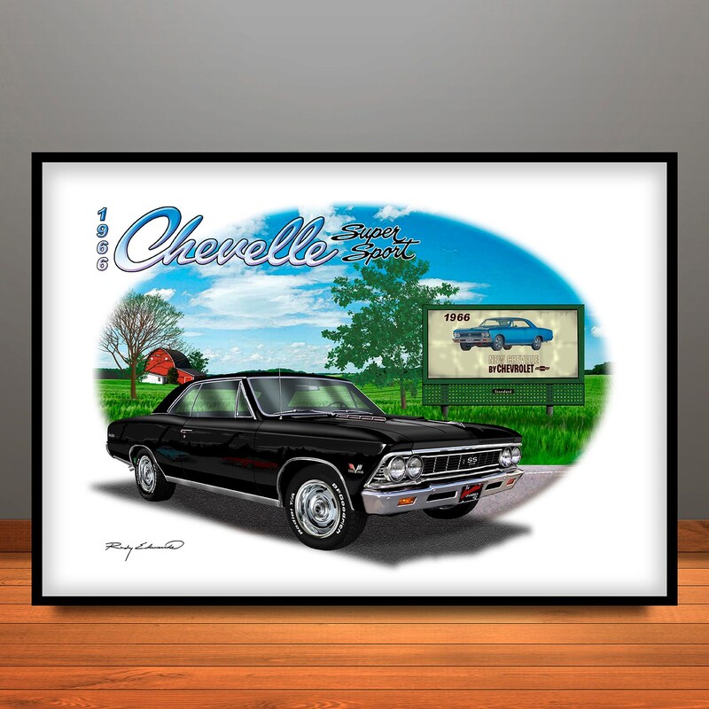 Muscle Car Print - Etsy