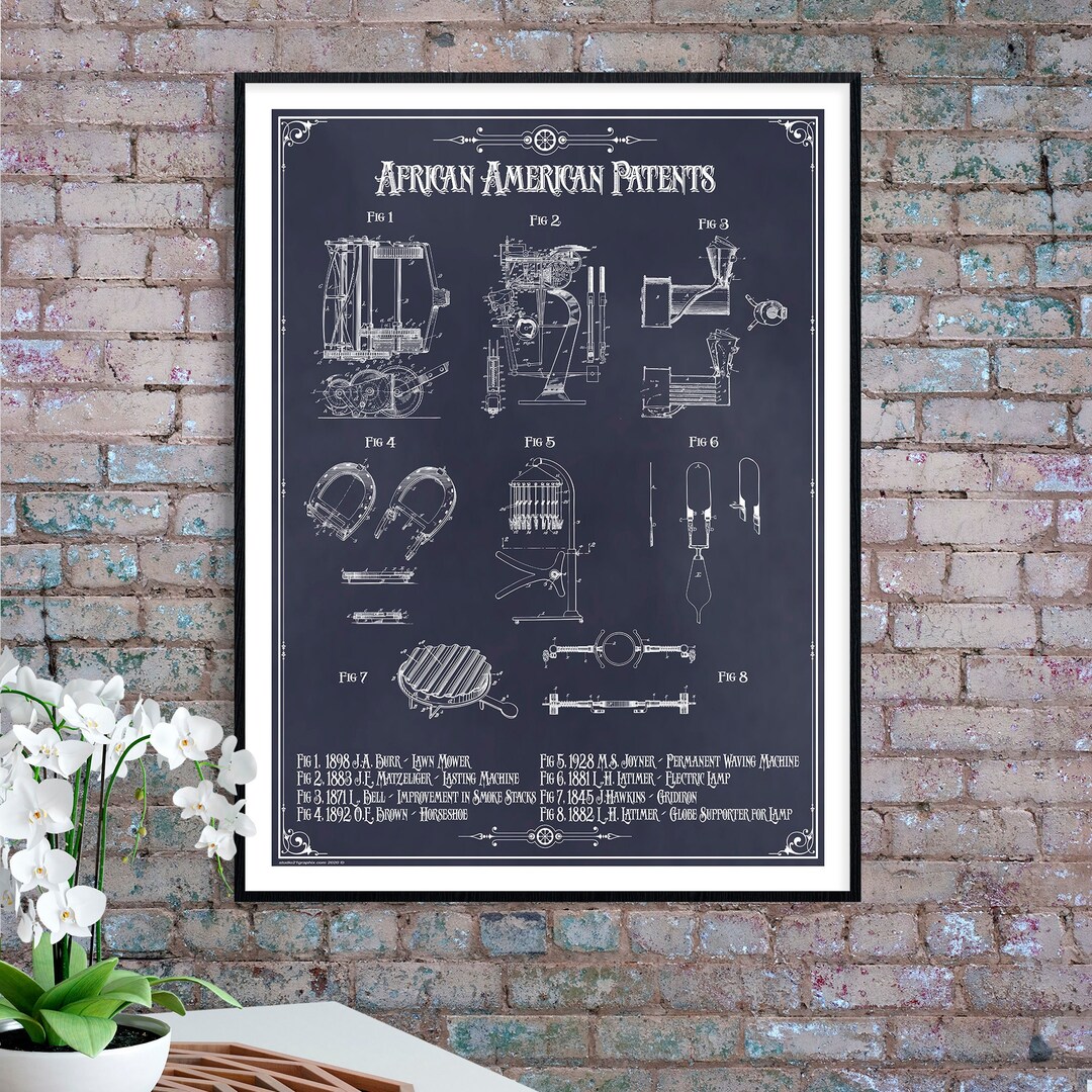 Black History Month - African American Art - Patent Collage ...