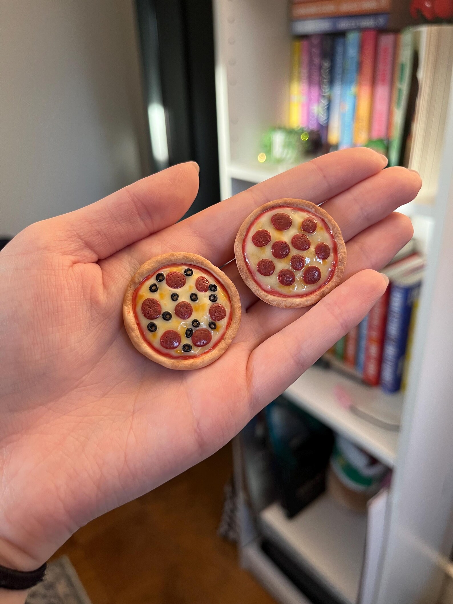 Mini Pizza Magnet - Etsy