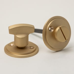 Set of 2 Solid Brass Door Knobs - Hammered Satin Brass | Brass and Mortice Rim Lock Handles ...